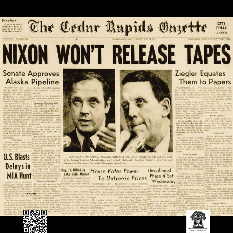 Watergate And Political Scandals Era 1972-1974 – History-Collectors.com