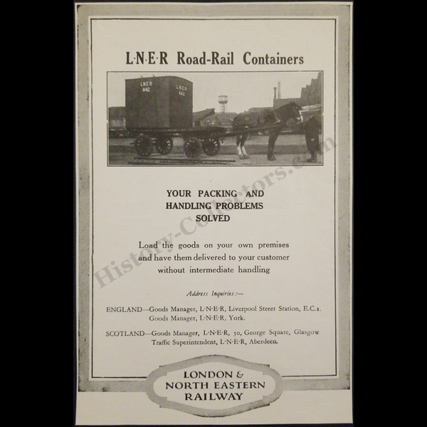 1929 London & North Eastern Railway LNER Advertising Print Clipping ...